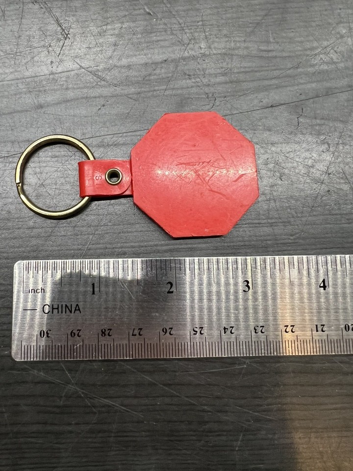 Stop DWI Stop Sign vintage Plastic Keychain | eBay