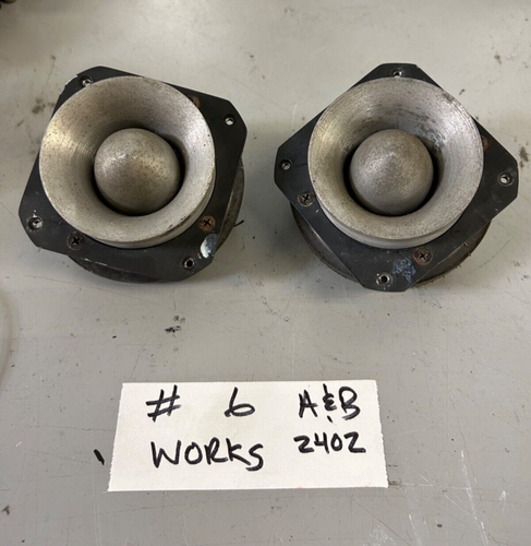 JBL 2402 High frequency bullet tweeter driver #6 lot of 2 | eBay