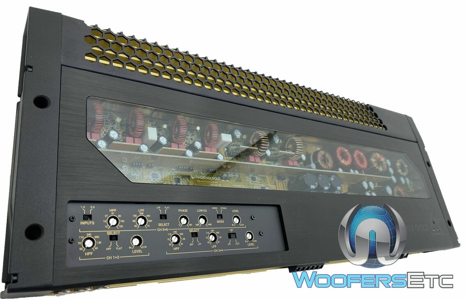 PHOENIX GOLD Ti3-1600. 6 CHANNEL 1600W COMPONENT SPEAKERS TWEETERS ...