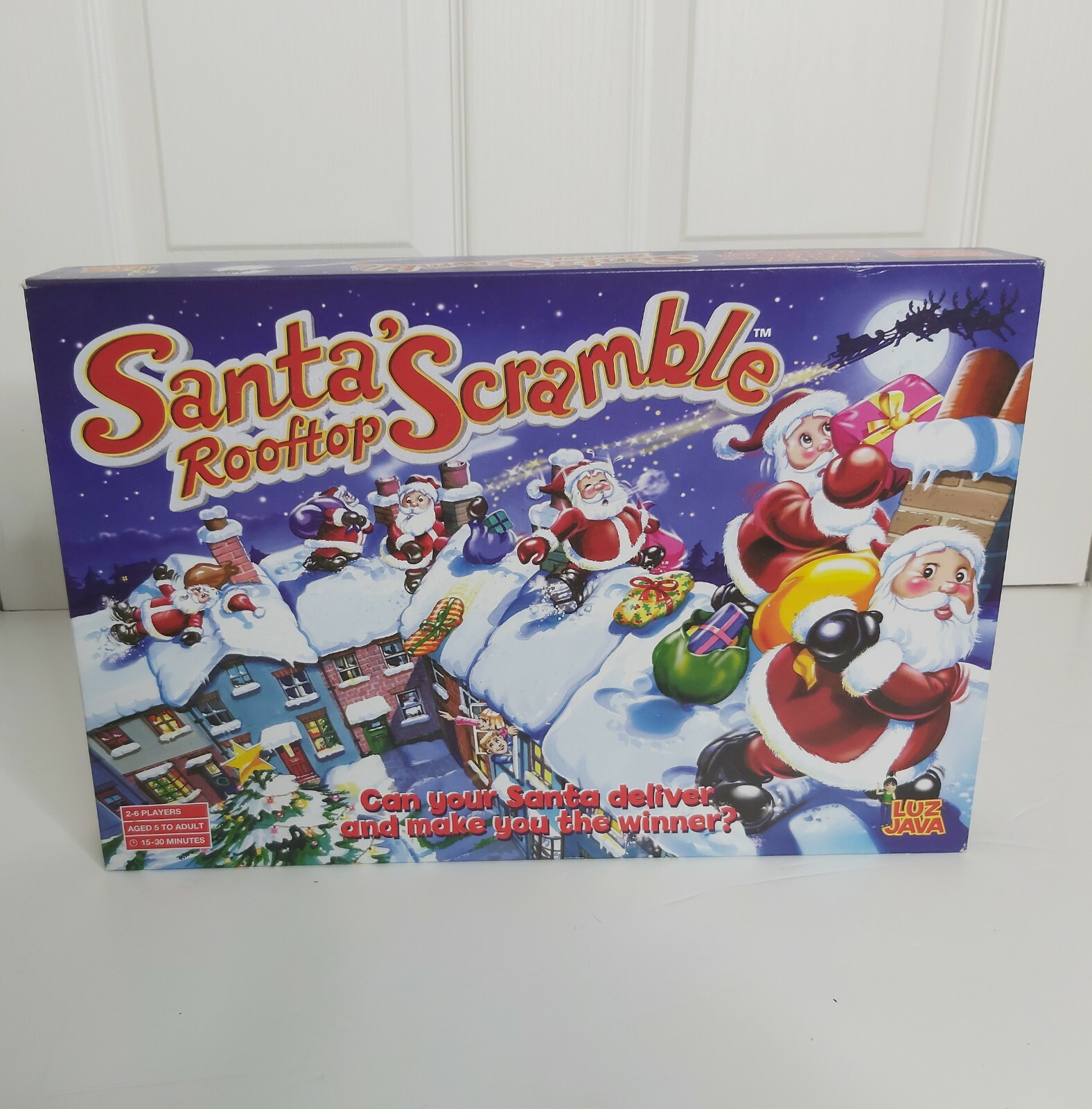 Santas Rooftop Scramble Board Game - Christmas Game Stocking Filler | eBay