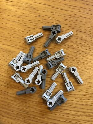 Lego 6553 X22. Grey Technic Pole Reverser Handle | eBay