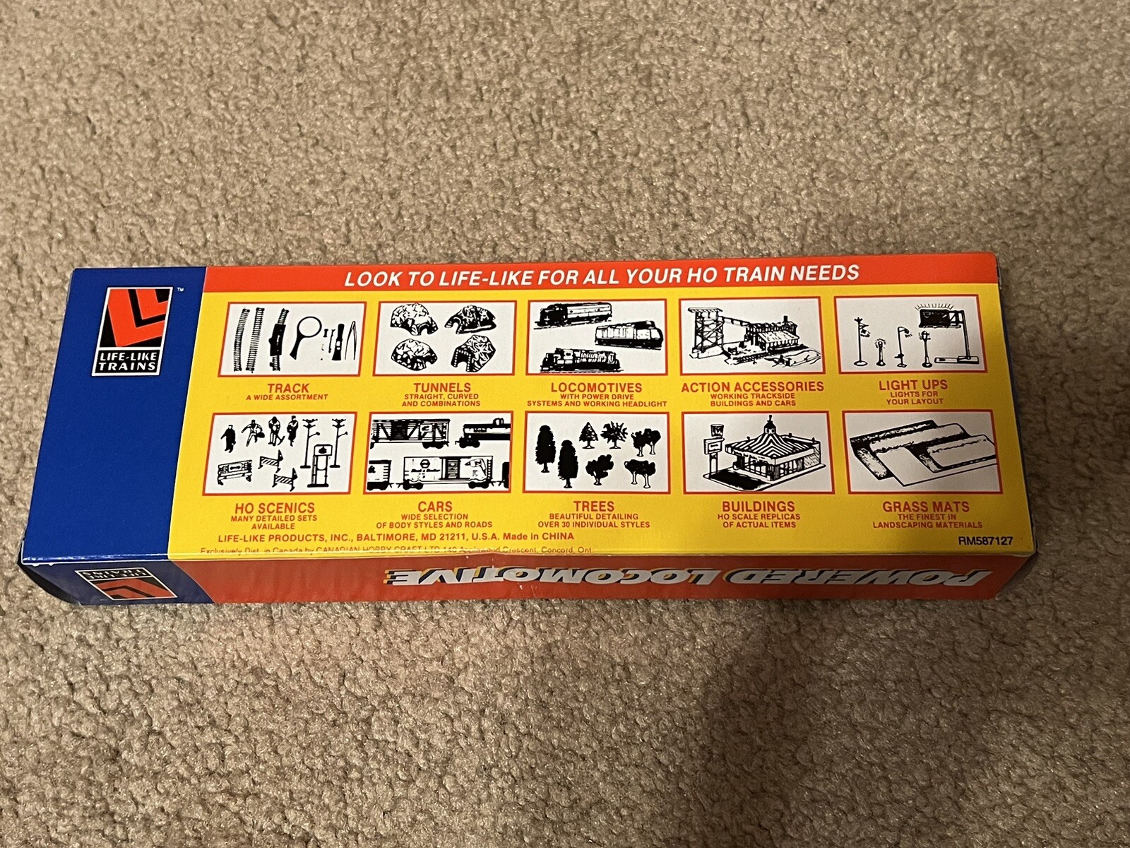 Vintage Life-Like Trains HO Scale CSX Train Set Complete No. 8986 | eBay