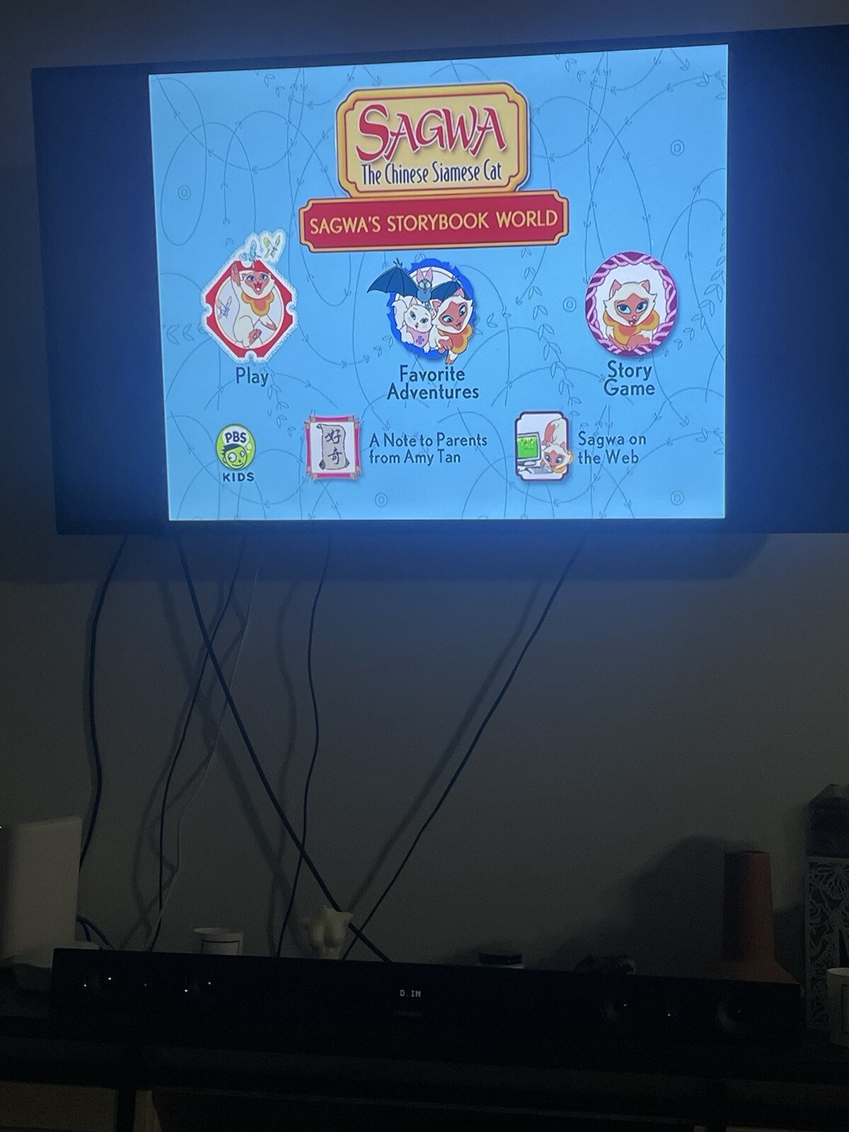 Sagwa The Chinese Siamese Cat Sagwa's Storybook World PBS Kids DVD RARE ...