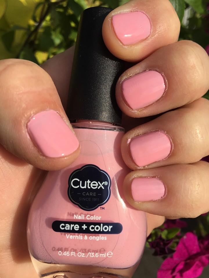 Cutex CARE + COLOR Nail Polish High Impact Color + Breakage Protection ...