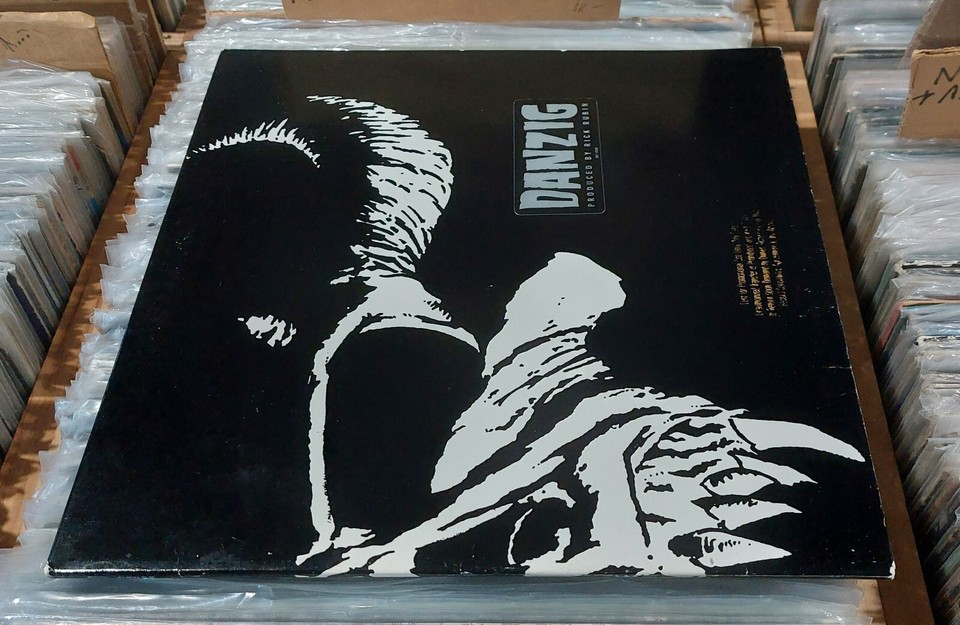 DANZIG 1988 Debut LP PROMO Original 1st Pressing EXCELLENT Vinyl Record ...