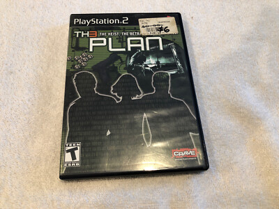 The Plan Th3 Crave Sony Playstation 2 PS2 Game COMPLETE With Manual ...