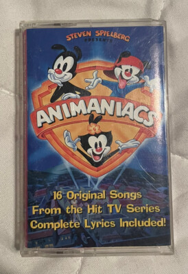 Steven Spielberg Presents Animaniacs Audio Cassette Tape 16 Original ...