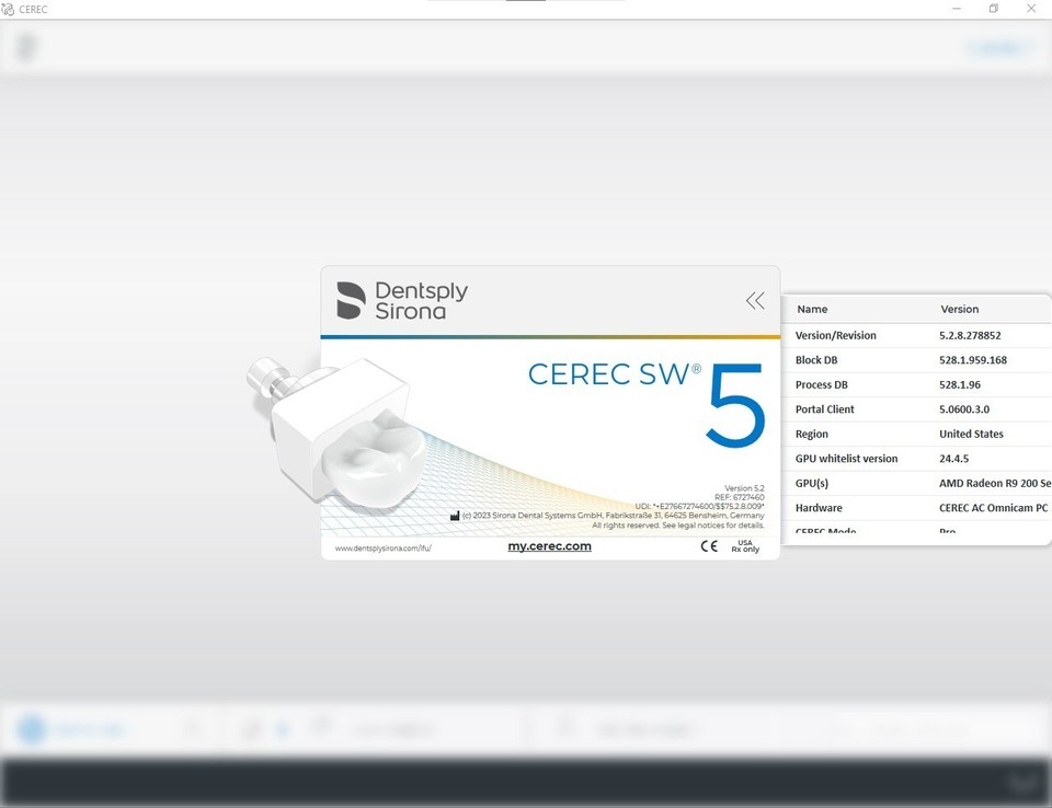 2015 Sirona CEREC AC Omnicam | CEREC 5.2.9 Software | Refurbished Lens ...
