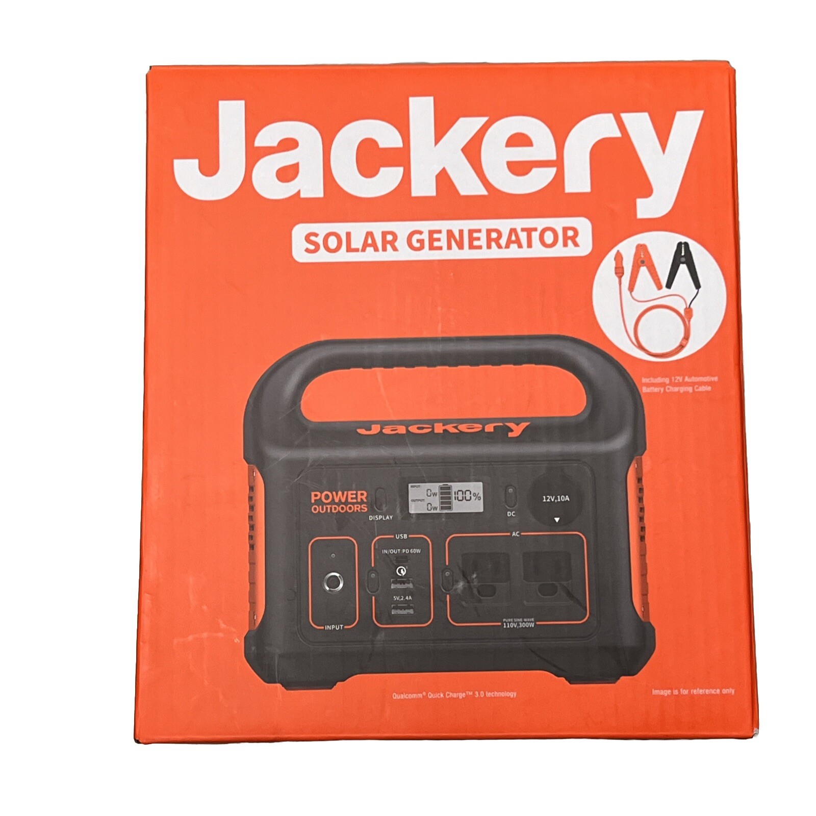 JACKERY Explorer 290 Plus 293Wh/300W Qualcomm Solar Generator Factory ...