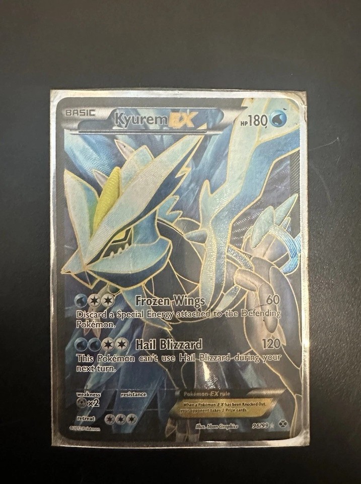 Pokémon Next Destinities Kyurem EX Full Art Ultra Rare Card 96/99 | eBay