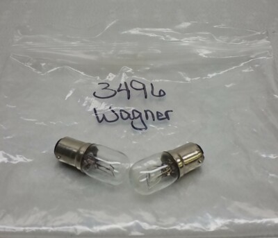 3496 Wagner Miniature Light Bulbs Turn Signal Tail Light Quantity 2 ...
