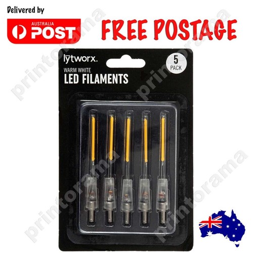 Lytworx Warm White Led Filaments, Replacement For Item 59843 - 5 pack ...