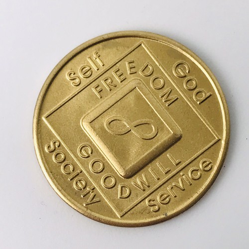 Narcotics Anonymous Eternity Medallion English NA Token | eBay