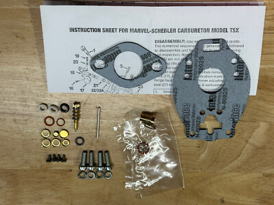 Marvel Schebler TSX Small bowl carburetor rebuild kit | eBay