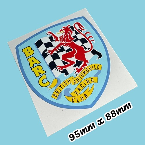 BARC British Automobile Racing Club Vinyl Sticker Decal Classic ...