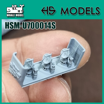 HS Models 1/700 Modern US Navy AN/SPG-51 Fire Control Radar Type 2 6pcs ...