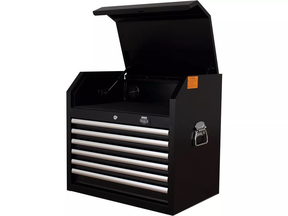 Halfords Advanced 6 Drawer Tool Chest - Black | BRAND NEW & SEALED ...