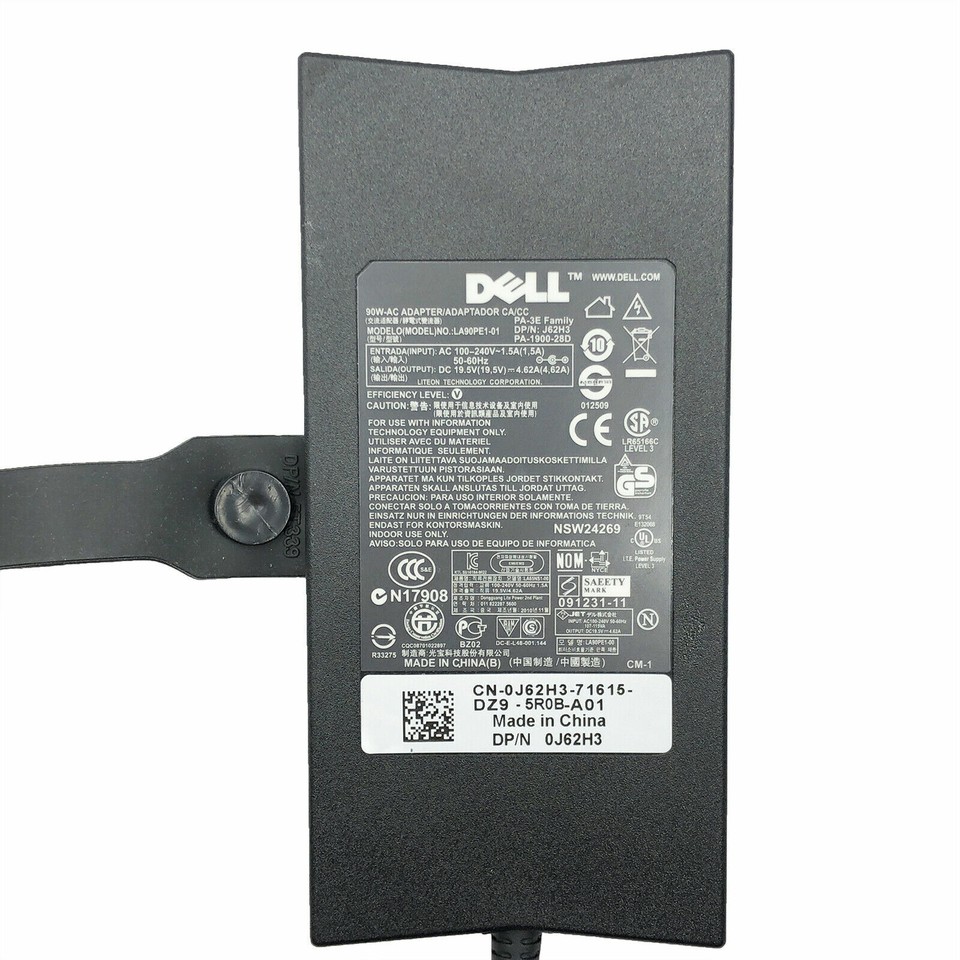 Genuine Dell AC Adapter For Latitude E5400 E6500 E6400 Laptop Charger ...