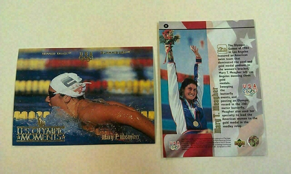1996 Upper Deck U.S. Olympic Champions USA GOLD TRACK & FIELD SWIM MORE ...