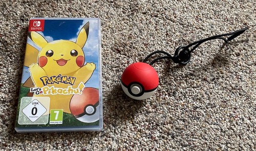 Nintendo Switch Pokémon Let’s Go Pikachu & Pokeball Plus Motion ...