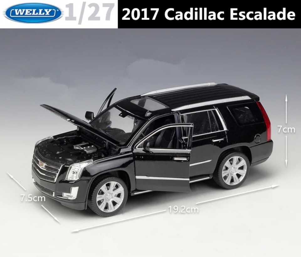 Welly 1/27 Cadillac Escalade SUV Alloy Metal Car Model Collection Toy ...