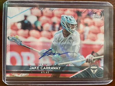 Jake Carraway 2022 Topps Premier Lacrosse League PLL Auto Card #79 | eBay