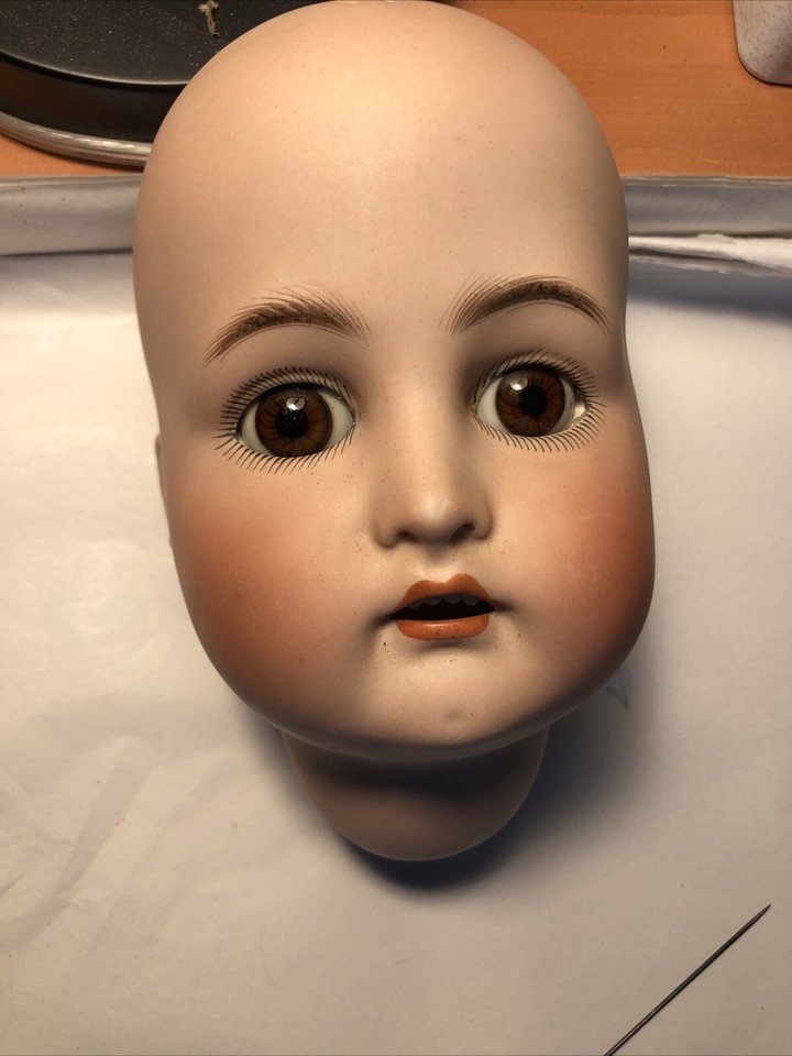 Antique GERMAN K*R SIMON HALBIG Larger Doll Head …. As Found | eBay