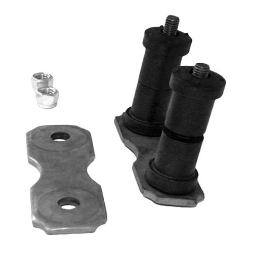 Crown Automotive Front Leaf Spring Shackles Kit w/ Bushings for Jeep ...