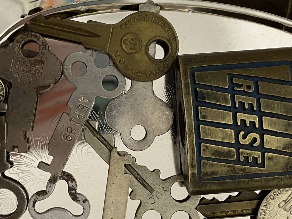 Old LOT Collection Vintage Antique Padlocks Locks Keys | eBay