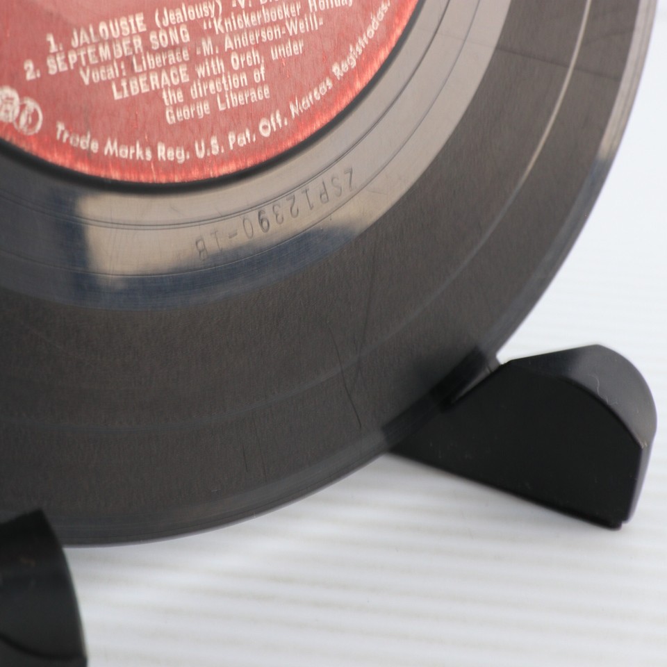 Liberace – Liberace By Candlelight 1 & 2 - 1957 2x 45 rpm EP Record B ...