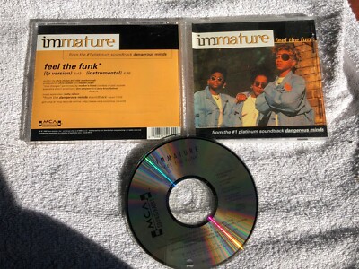Immature "Feel The Funk" CD Single LP/Instrumental Version | eBay