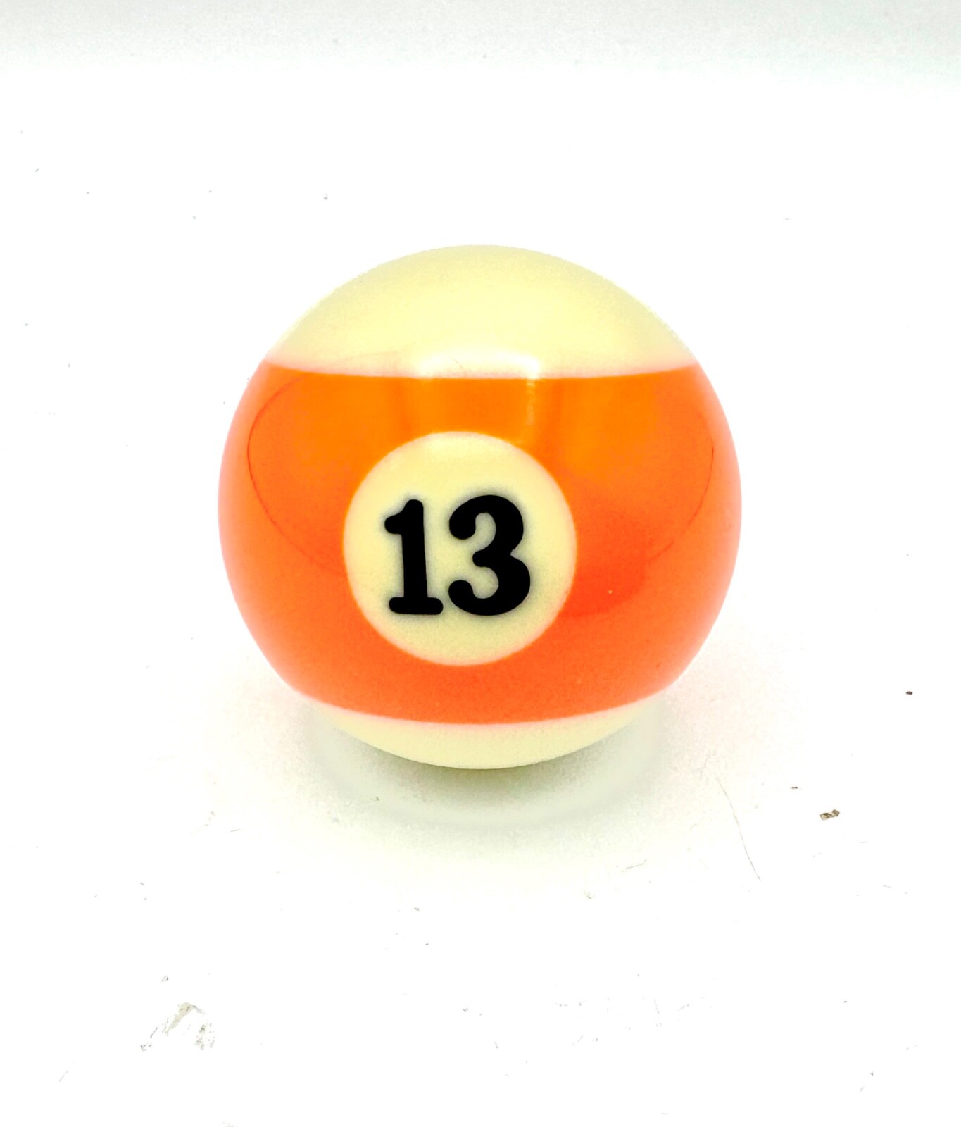 Number 13 Thirteen Billiard Pool Ball 2-1/4" Standard Regulation Size ...