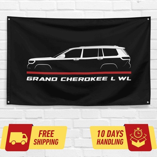 For Jeep Grand Cherokee L WL 2021-2022 Enthusiast 3x5 ft Flag Gift ...