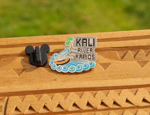 2008 Kali River Rapids Walt Disney 1 1/8" Silver Tone Metal & Enamel ...