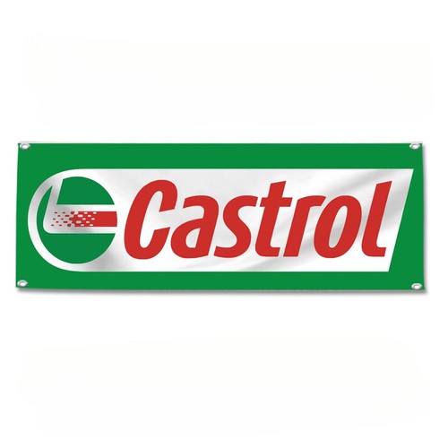 castrol Garage Wall Car motorcycle Racing Show Auto repair shop Banner ...