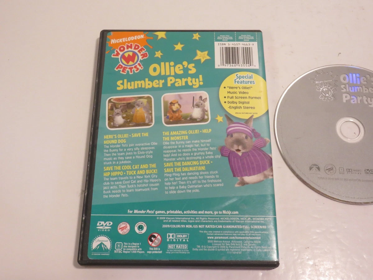 Wonder Pets Ollies Slumber Party