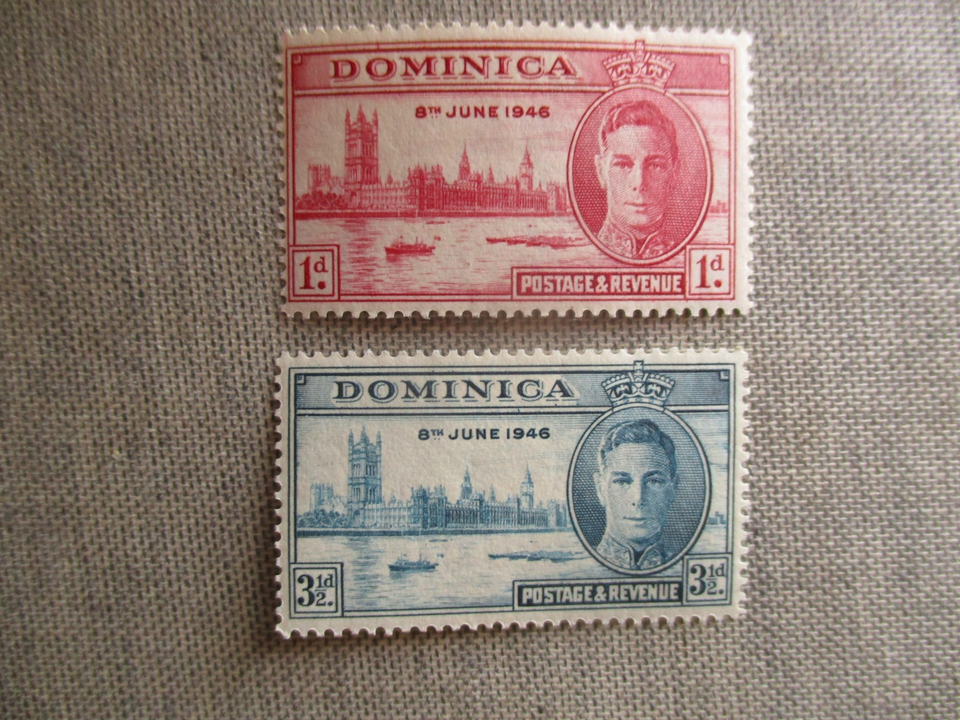 Dominica, Scott# 112-113, MH | eBay