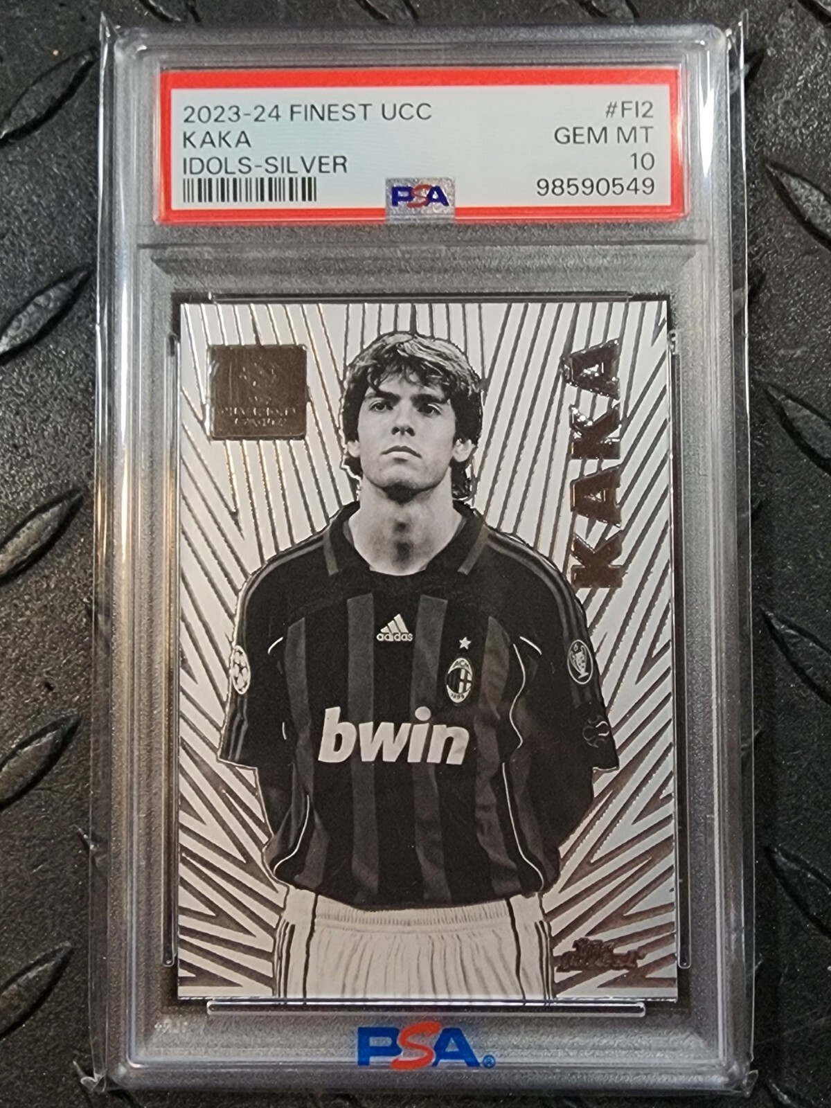 Kaka 2023-24 Topps Finest Silver Idols SSP (Redemption) 1:2407 Milan ...
