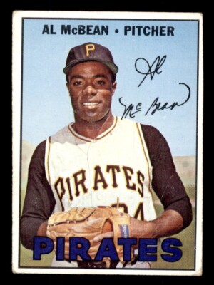 1967 Topps Baseball #203 Al McBean PR *e1 | eBay