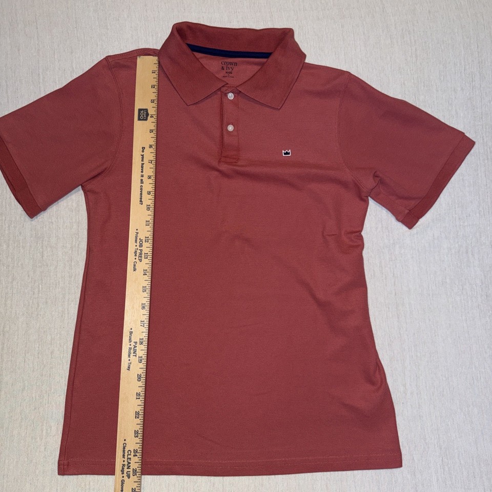 Crown & Ivy Boys Polo Shirt Size XL Extra Large Polo Style Casual | eBay