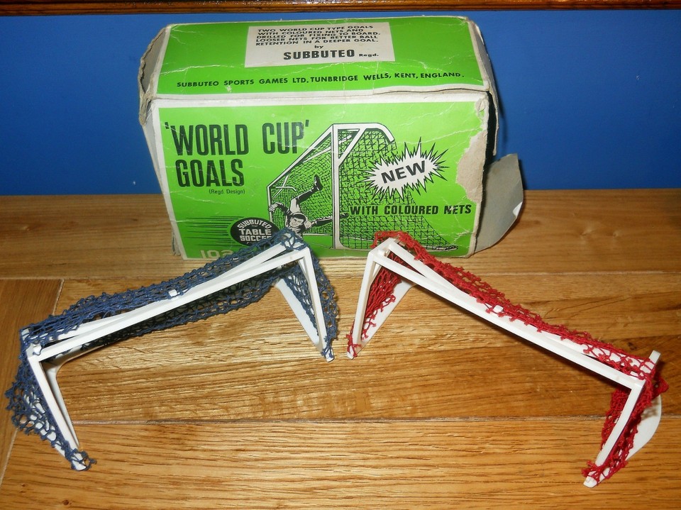 Subbuteo Live Action Corner Kickers C.131 & World Cup Goals C.130 | eBay UK