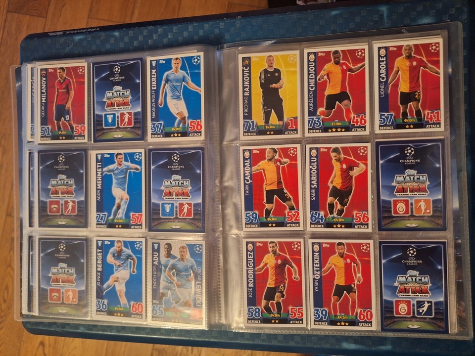 Partially Completed 2015/16 Uefa Champions League Binder | eBay UK