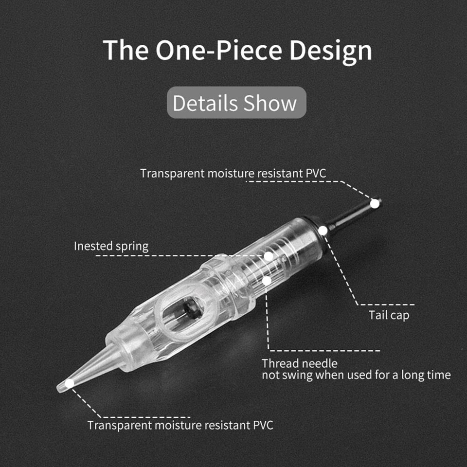 Eyebrow Tattoo Needle Microblading Permanent Makeup Cartridge Needles ...