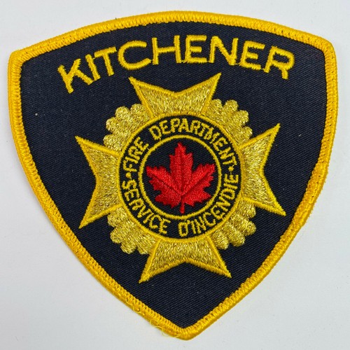 Kitchener Fire Department Canada Patch E2 | eBay