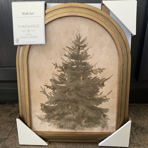 THRESHOLD STUDIO MCGEE CHRISTMAS 2024 TREE Wall Art Print Target ...