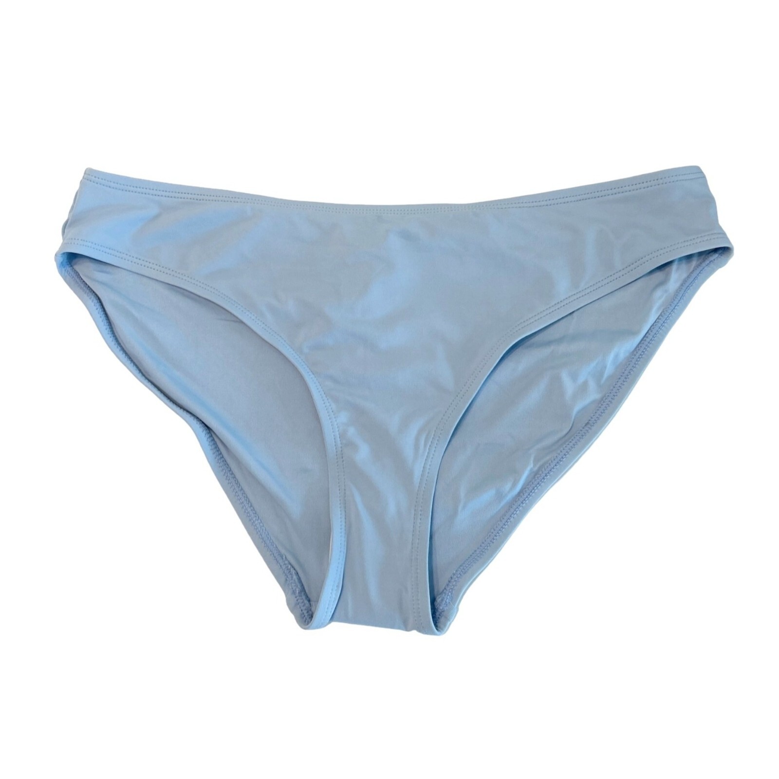 Andie Pool Blue The Bikini Bottom Stretch Swimwear Beach Ocean Size ...