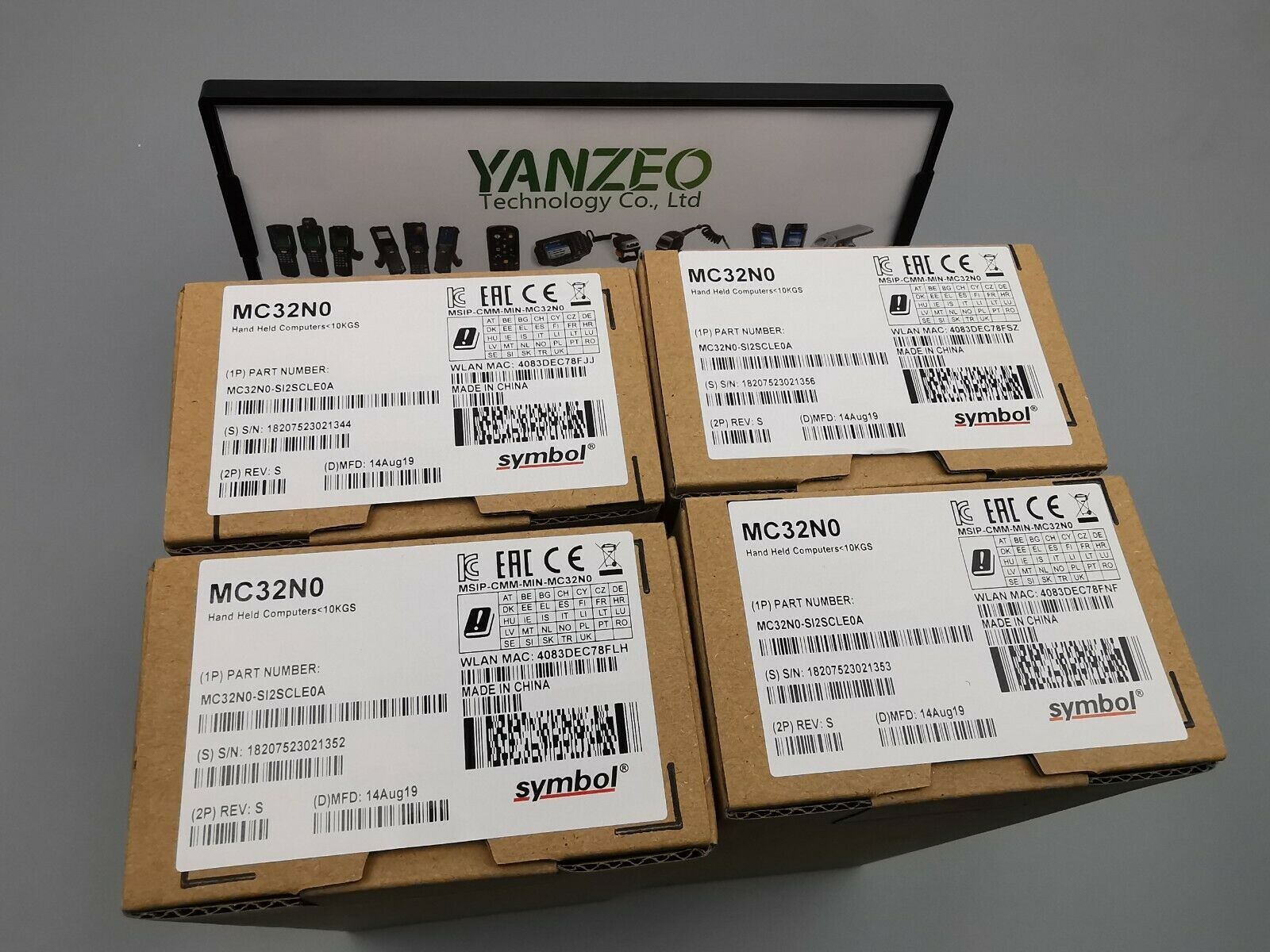 Motorola Symbol MC32N0-RL2SCLC0A MC32N0 CE7.0 Mobile Computer Barcode ...