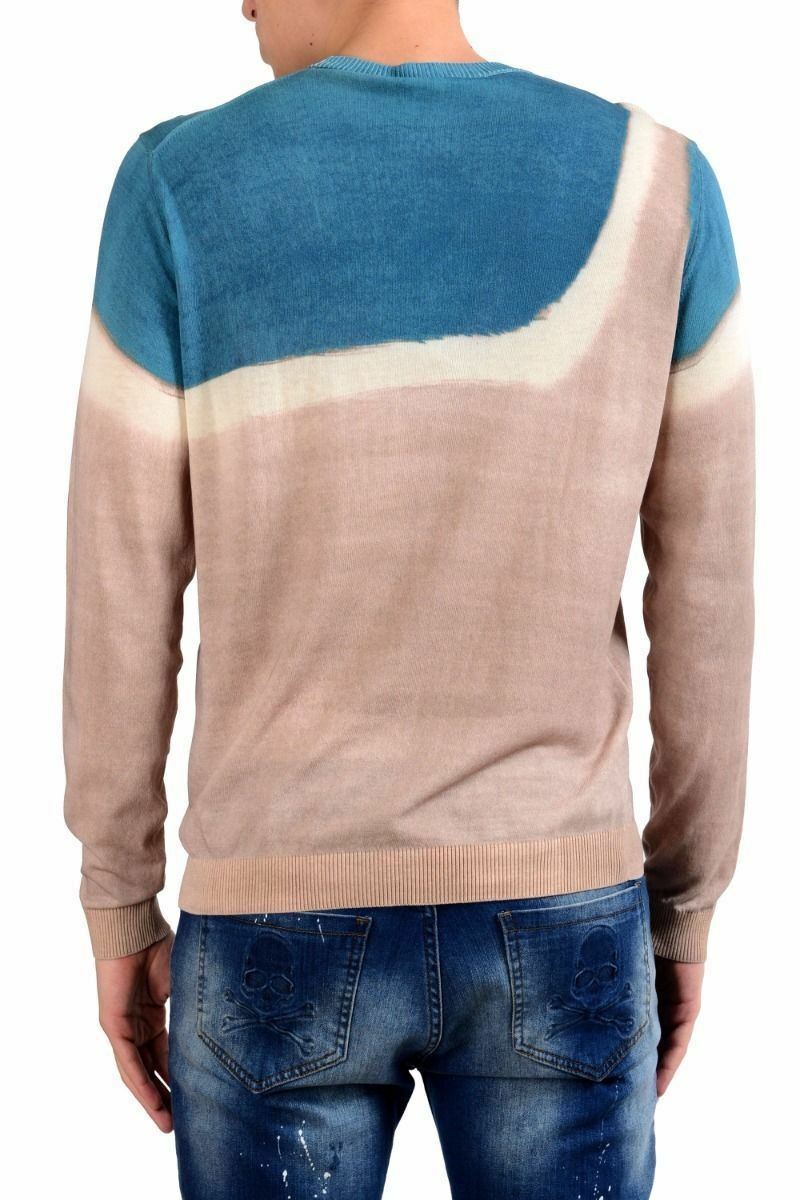 Malo Men's Crewneck Multi-Color Light Pullover Sweater Size M L XL 2XL ...