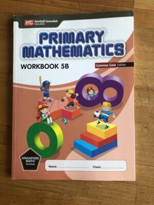 Primary Mathematics Workbook 5B Singapore Math Program | eBay