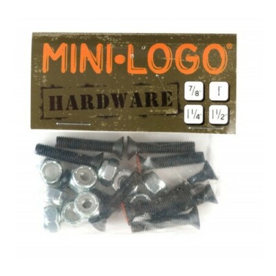 POWELL MINI LOGO Skateboard HARDWARE Set of 7/8in | eBay